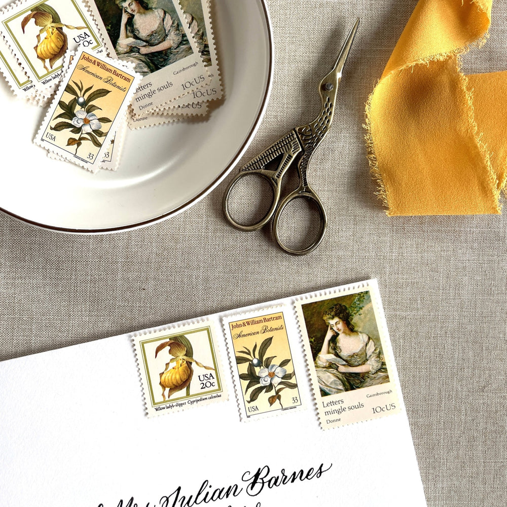 Heritage Post House — Vintage Unused Postage Stamps